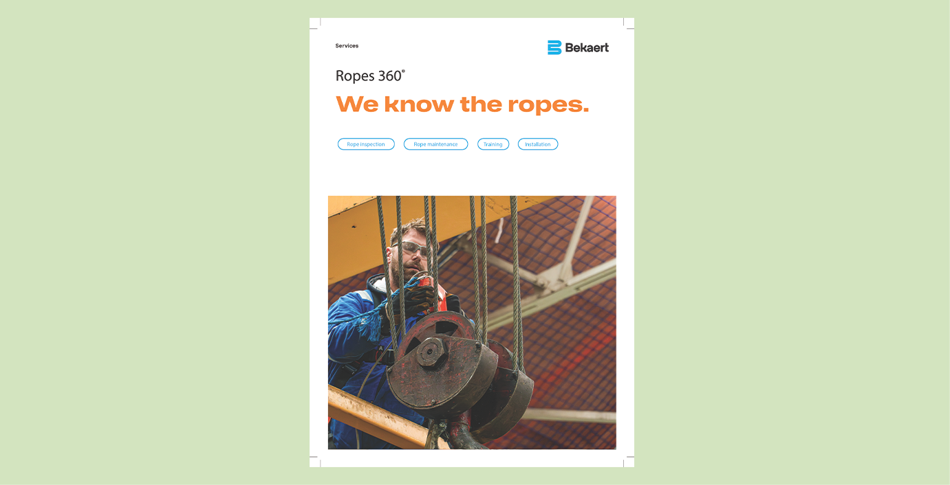 Ropes360® Services Brochure - Bekaert
